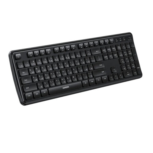 UGREEN Wireless Keyboard Ultra-Quiet, Ergonomic, and Spill-Resistant ...